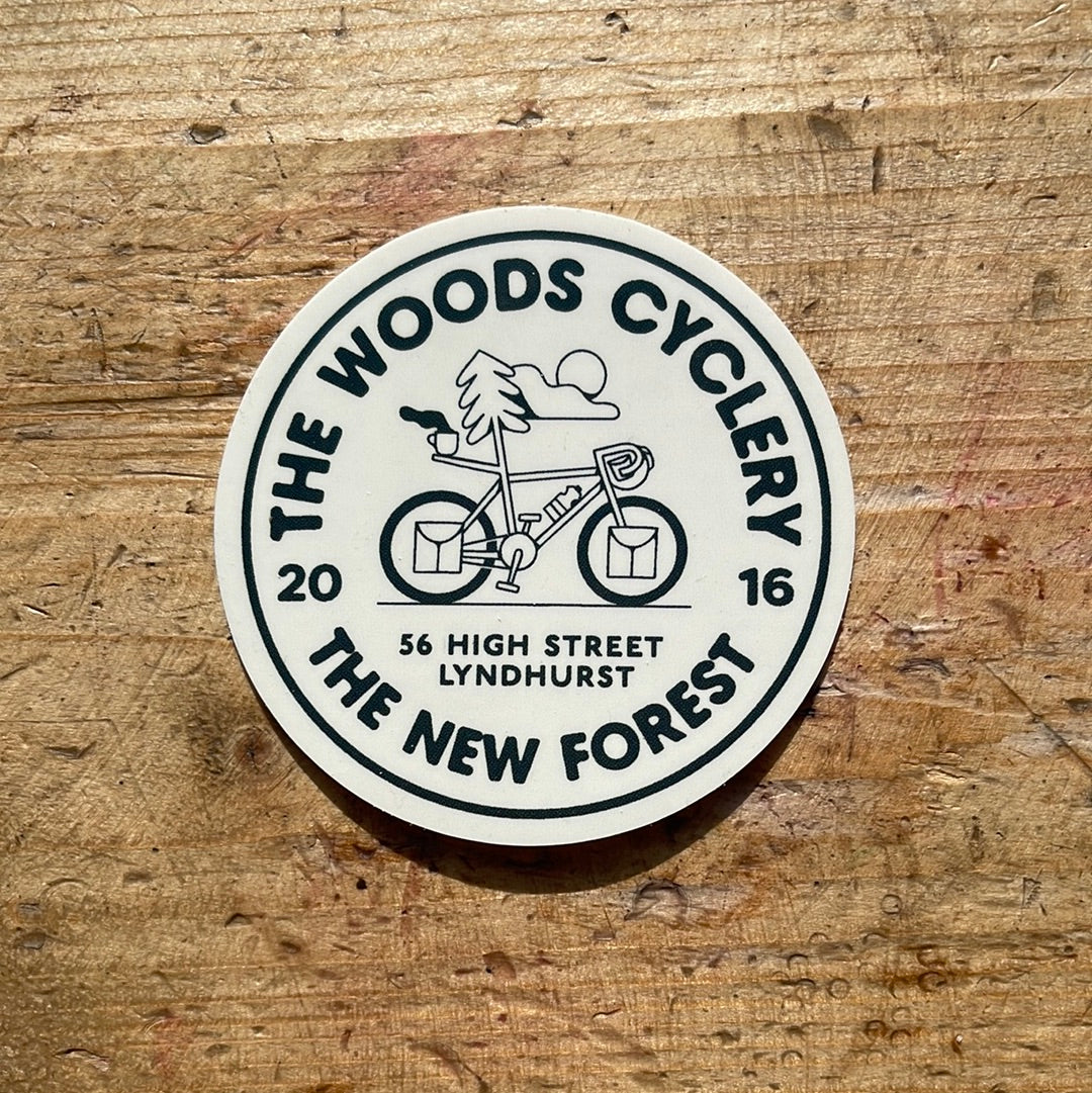 Woods Cyclery Sticker – The Woods Cyclery