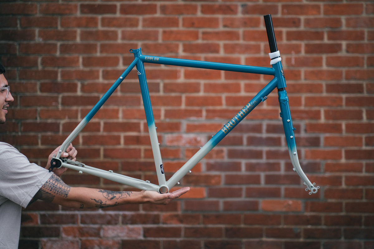 Brother Kepler Frameset 2025 - Teal Is Real – The Woods Cyclery