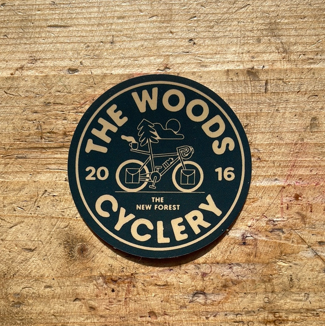 Woods Cyclery Sticker – The Woods Cyclery