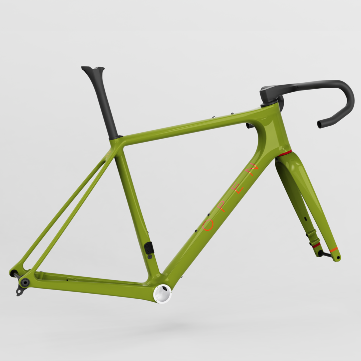 Open UP 2.0 Frame and Aero Fork - Farn Green – The Woods Cyclery