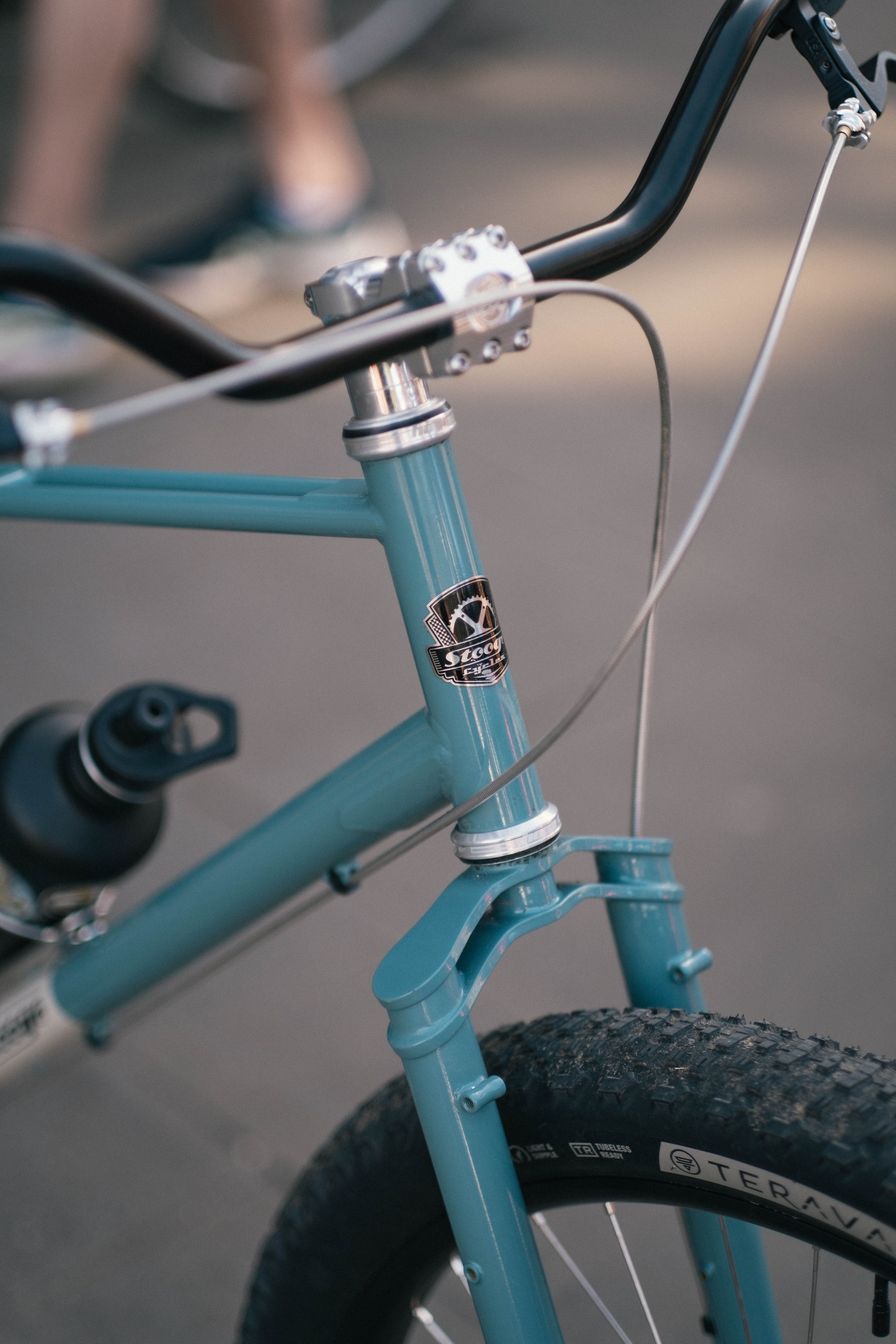 Stooge Scrambler Frameset - Blue – The Woods Cyclery